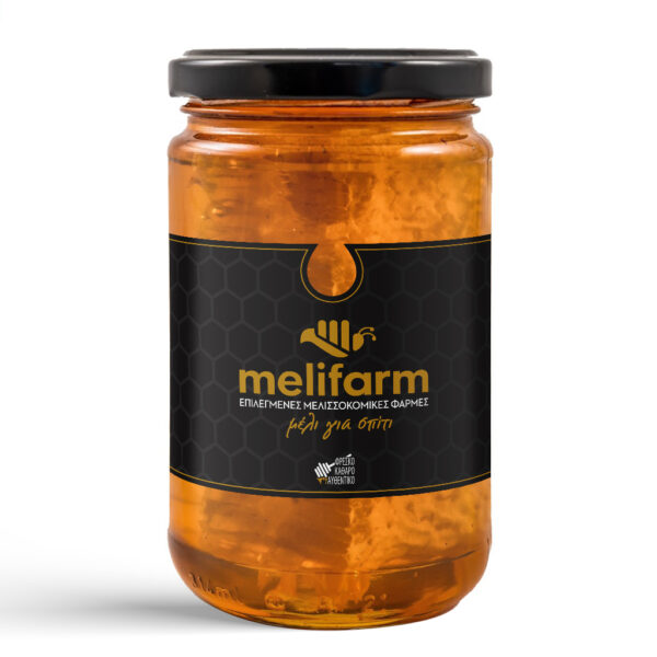 Μέλι Ανθέων με Κηρήθρα | Melifarm, μέλι για σπίτι!
